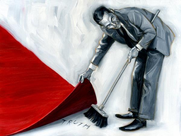 Swept Under the Religious Carpet ~by Prophet Ken Dewey